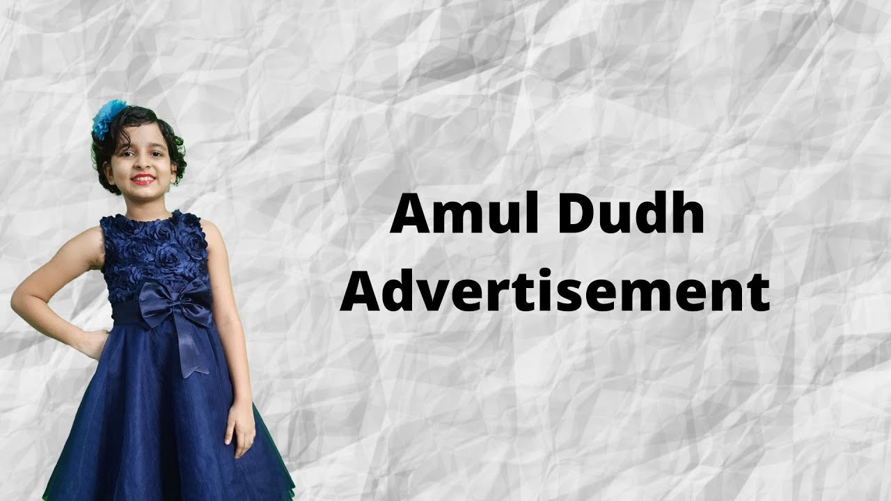 Amul Dudh Advertisement For Kids/My Favorite Advertise activities/Amul ...