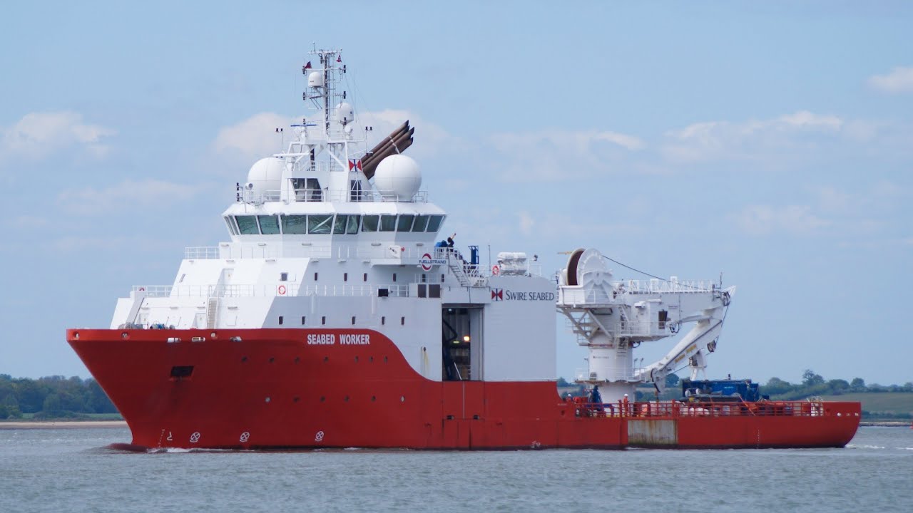 SEABED WORKER - Offshore support/supply vessel outbound from harwich 16 ...