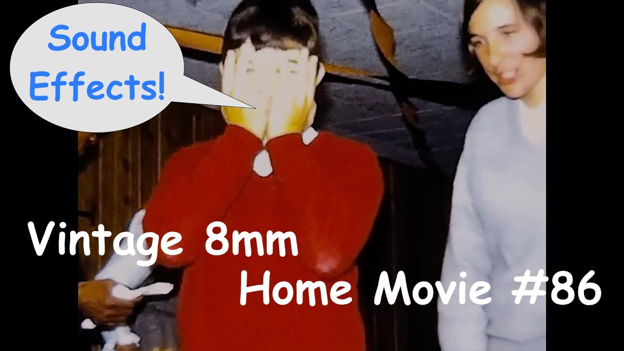 Vintage 8mm Home Movie #86: Basement Party - YouTube