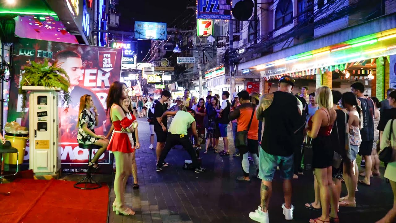 Pattayawalking Street Nightlifeapril 2023thailand Youtube