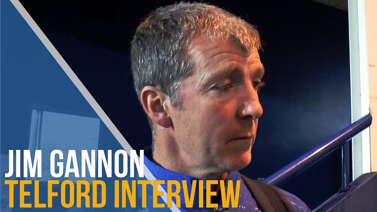 Jim Gannon Post-Match Interview - AFC Telford United - YouTube