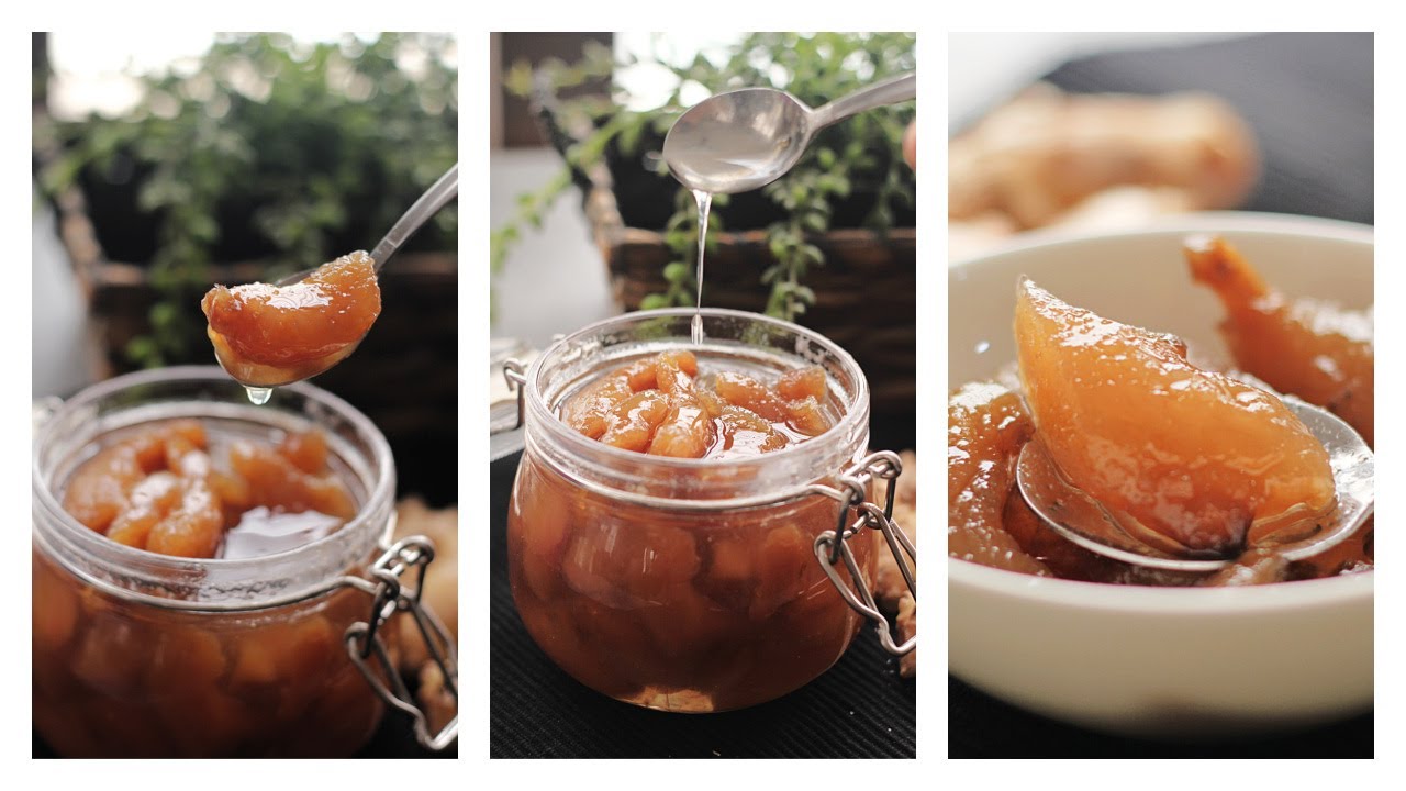 Ginger Preserve | Stem Ginger Preserve | Alyache Doss | Mangalorean ...