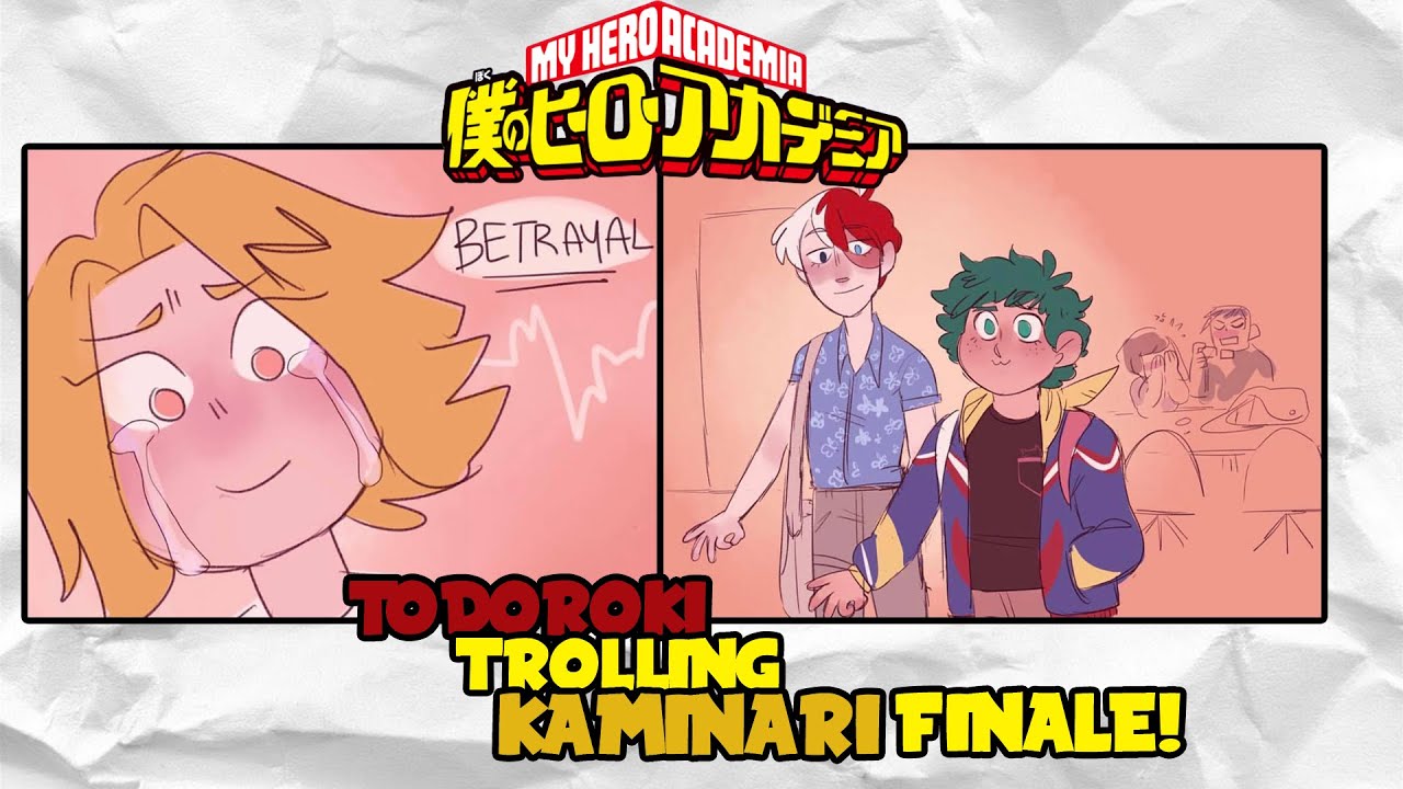 [BNHA Comic Dub] Todoroki Trolls Kaminari Finale - YouTube