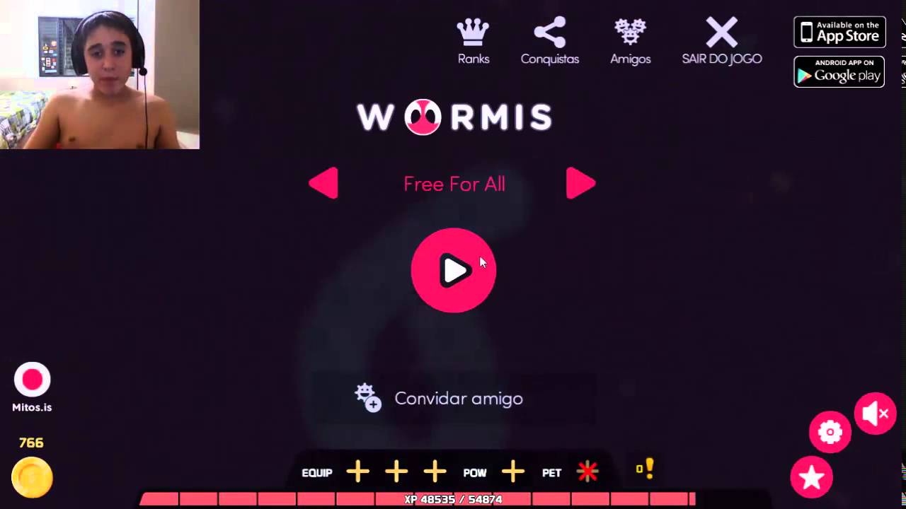 MITOS.IS GAME/ WORMIS JOGO DA COBRINHA - YouTube