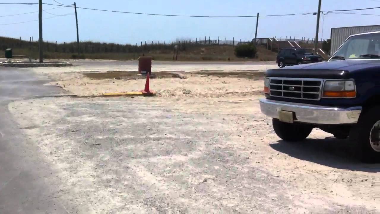 Onslow Beach Military Campground - YouTube