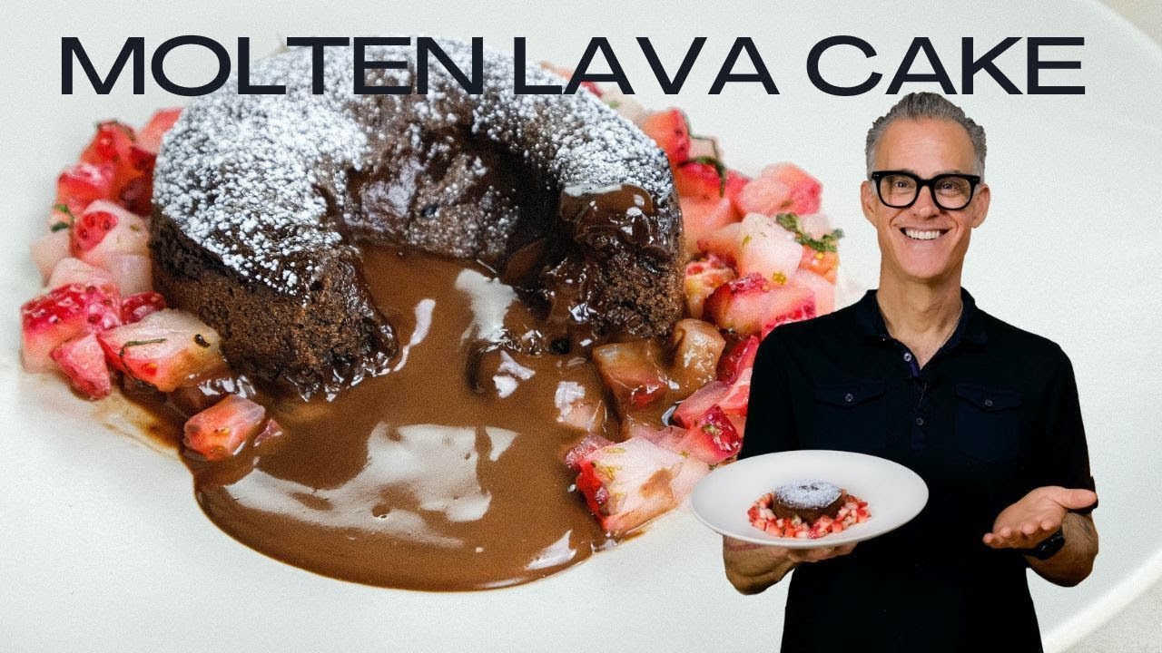 Vegan Molten Lava Cake Recipe That Will Blow You Mind! - YouTube