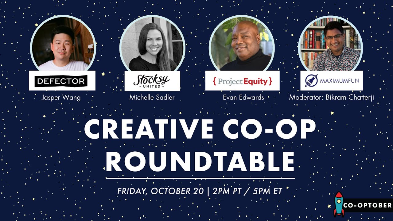 Creative Co-Op Roundtable - YouTube