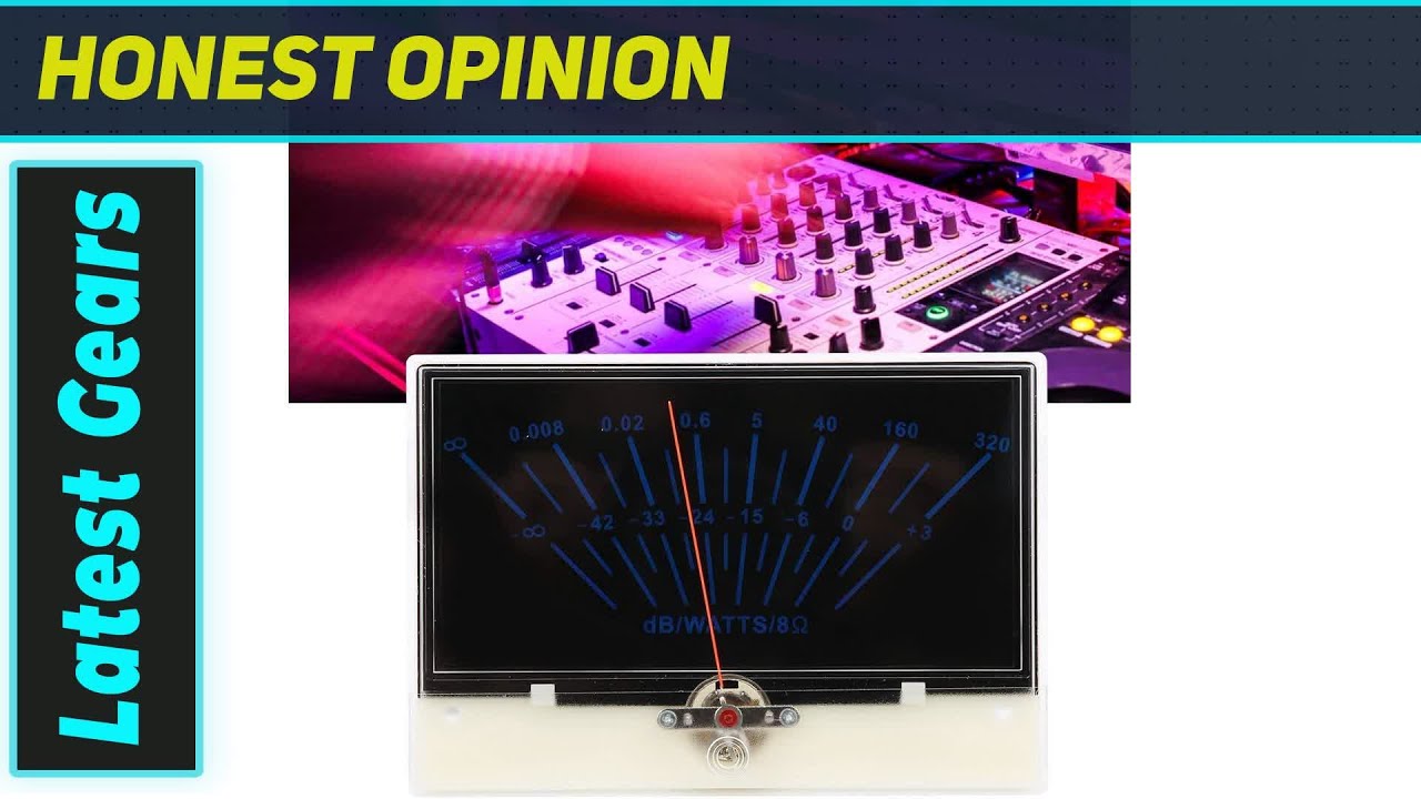 Best Light Weight VU Meter for Studio & Home Audio - YouTube