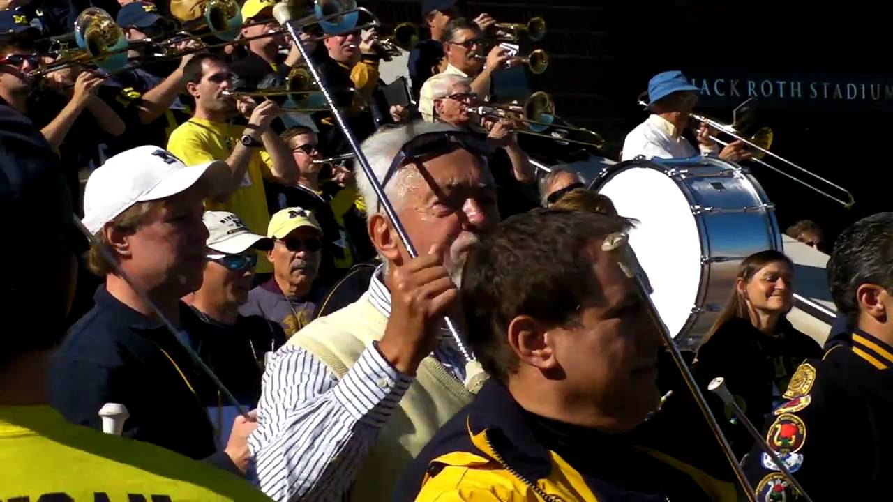 The Victors by Michigan Marching Band Alumni - YouTube