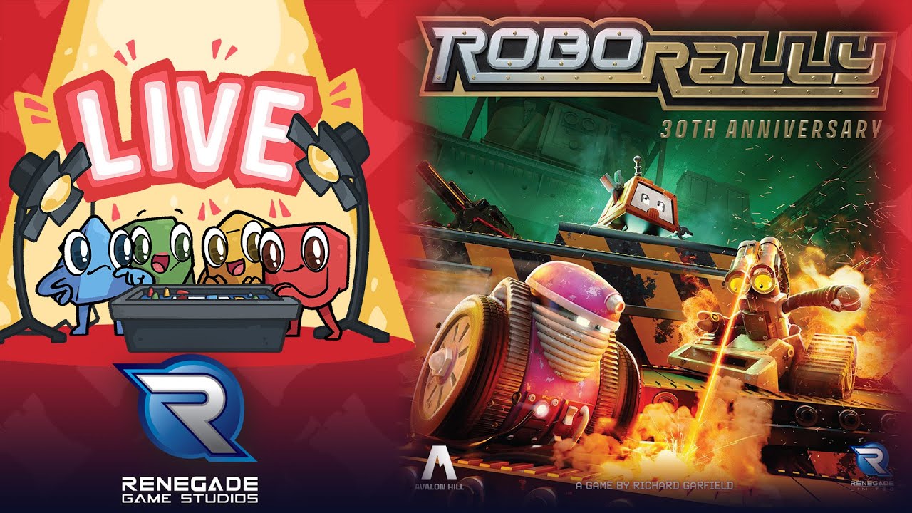 Robo Rally 30th Anniversary Edition Live Play - YouTube