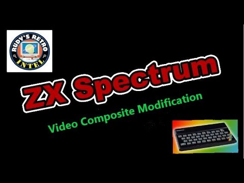 Unbelievable ZX Spectrum Video Mod Transformation - YouTube