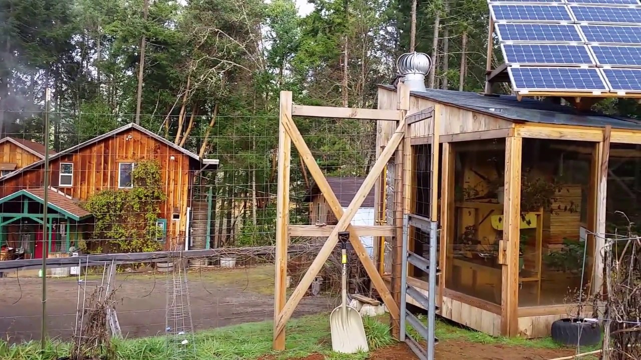 Off grid solar homestead winter update part 2 - YouTube