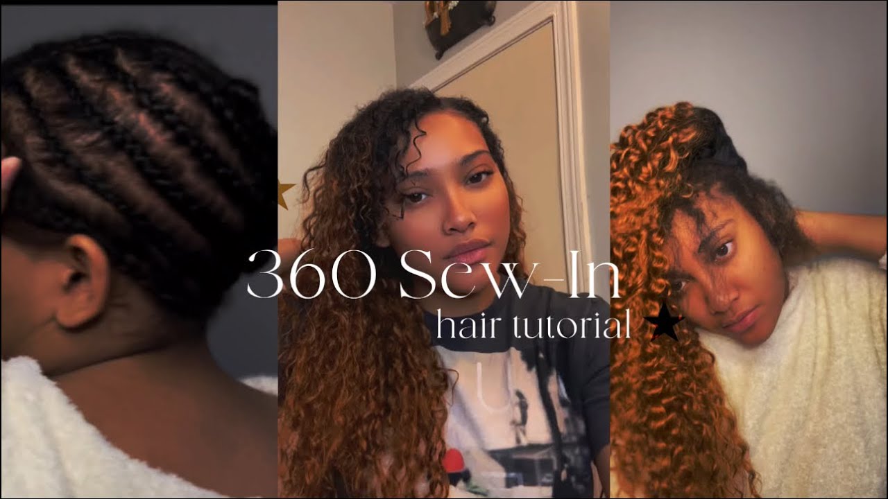 DETAILED! 360 Leave Out Sew-In Tutorial. || BRAID DOWN ! - YouTube