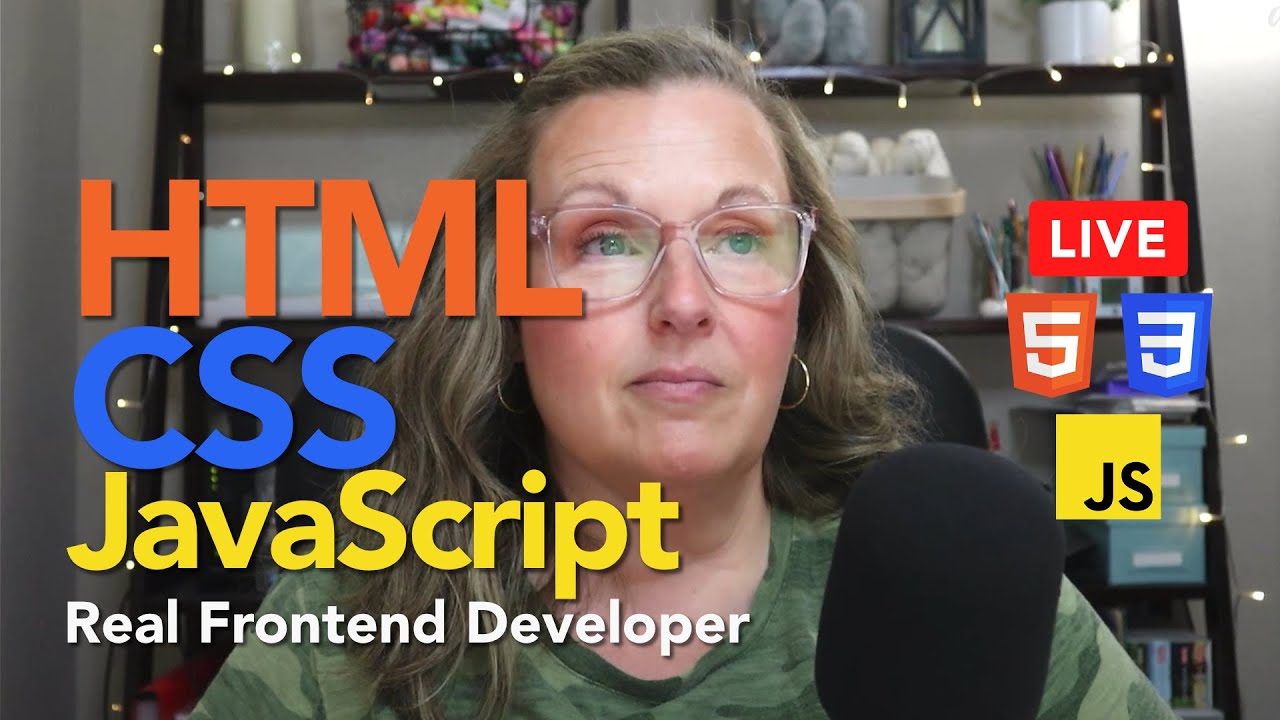 LIVE 🔵 One Page Website Project • HTML CSS JavaScript • Part 4 - YouTube