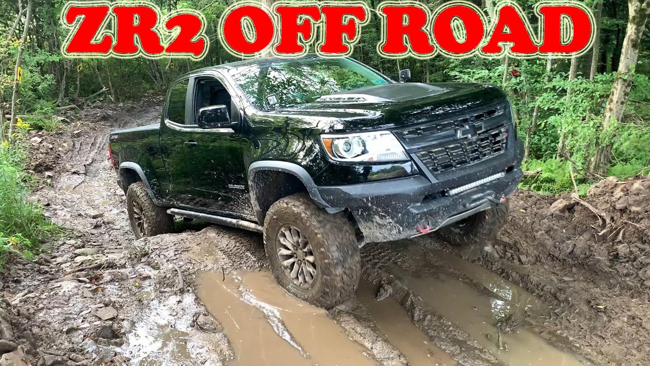 Chevy ZR2 Colorado 4x4 Off-Roading - YouTube