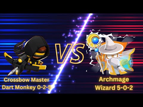 Crossbow Master Vs Archmage | Btd6 Test - YouTube
