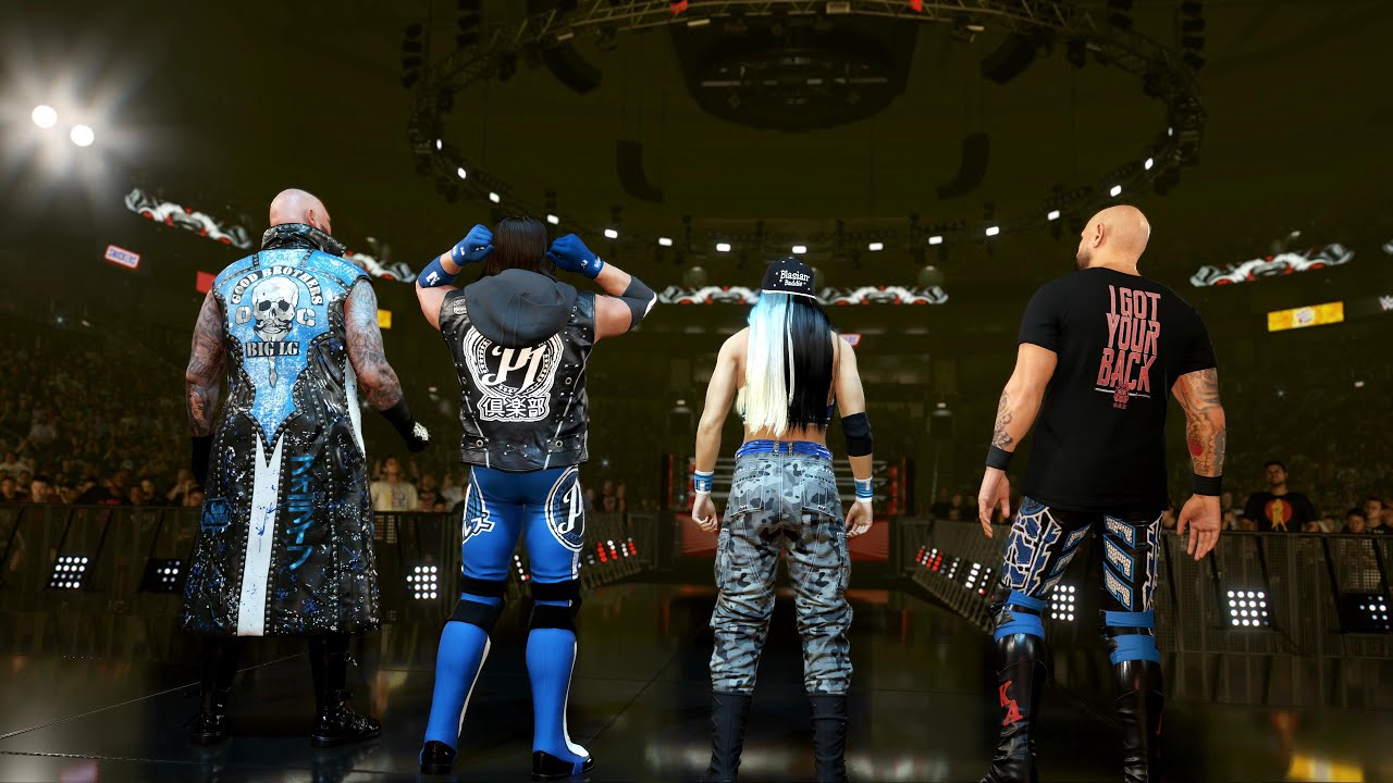 WWE 2K24 - THE OC WrestleMania Entrance - RTX 4090 (8K 60FPS) - YouTube