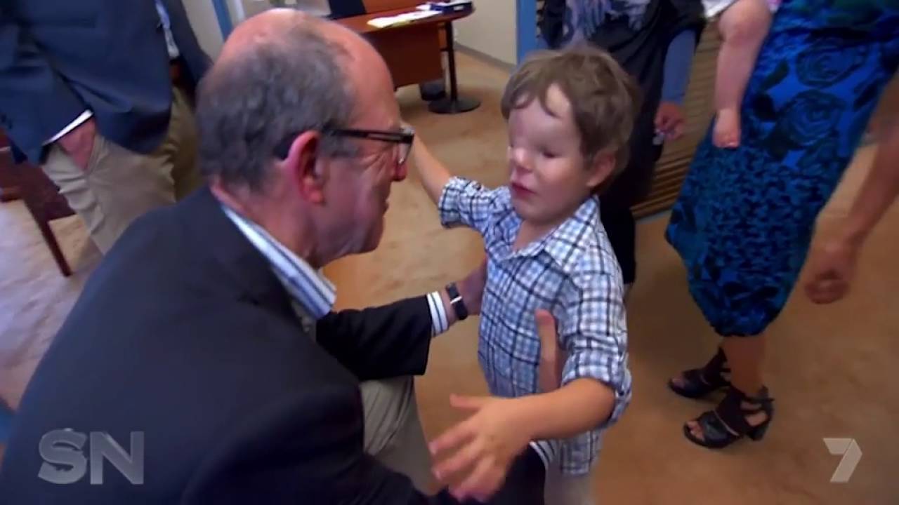 Yahya thanks his doctor for life changing surgery - YouTube