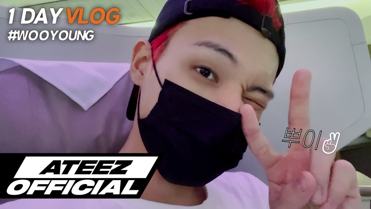 ATEEZ log 1DAY VLOG WOOYOUNG 3 | Arabic Sub - YouTube