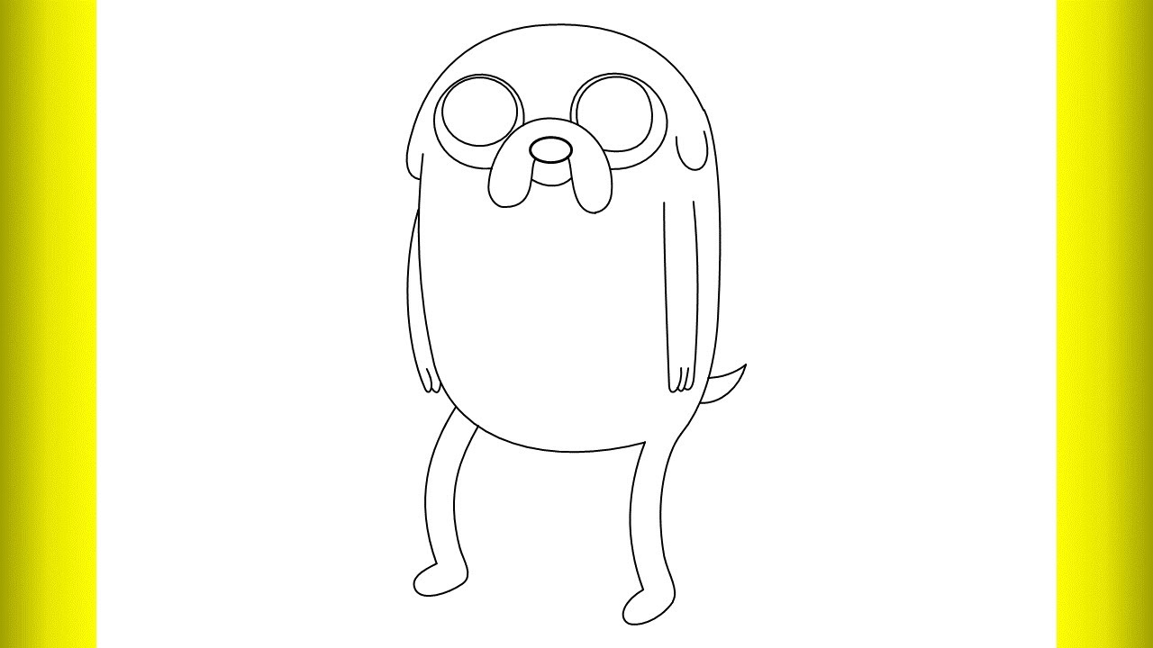 Jake The Dog Drawing