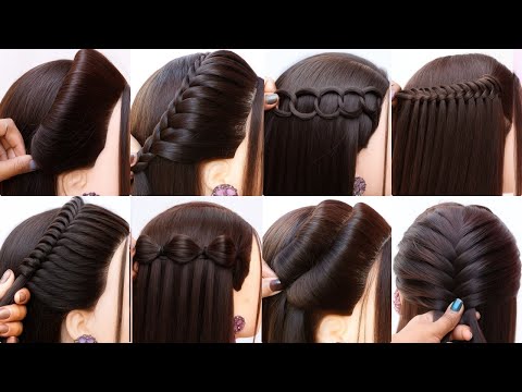 Einfache Frisuren verschiedener Typen – neue Frisur | einfache Frisur | Frisur für Mädchen | Frisur