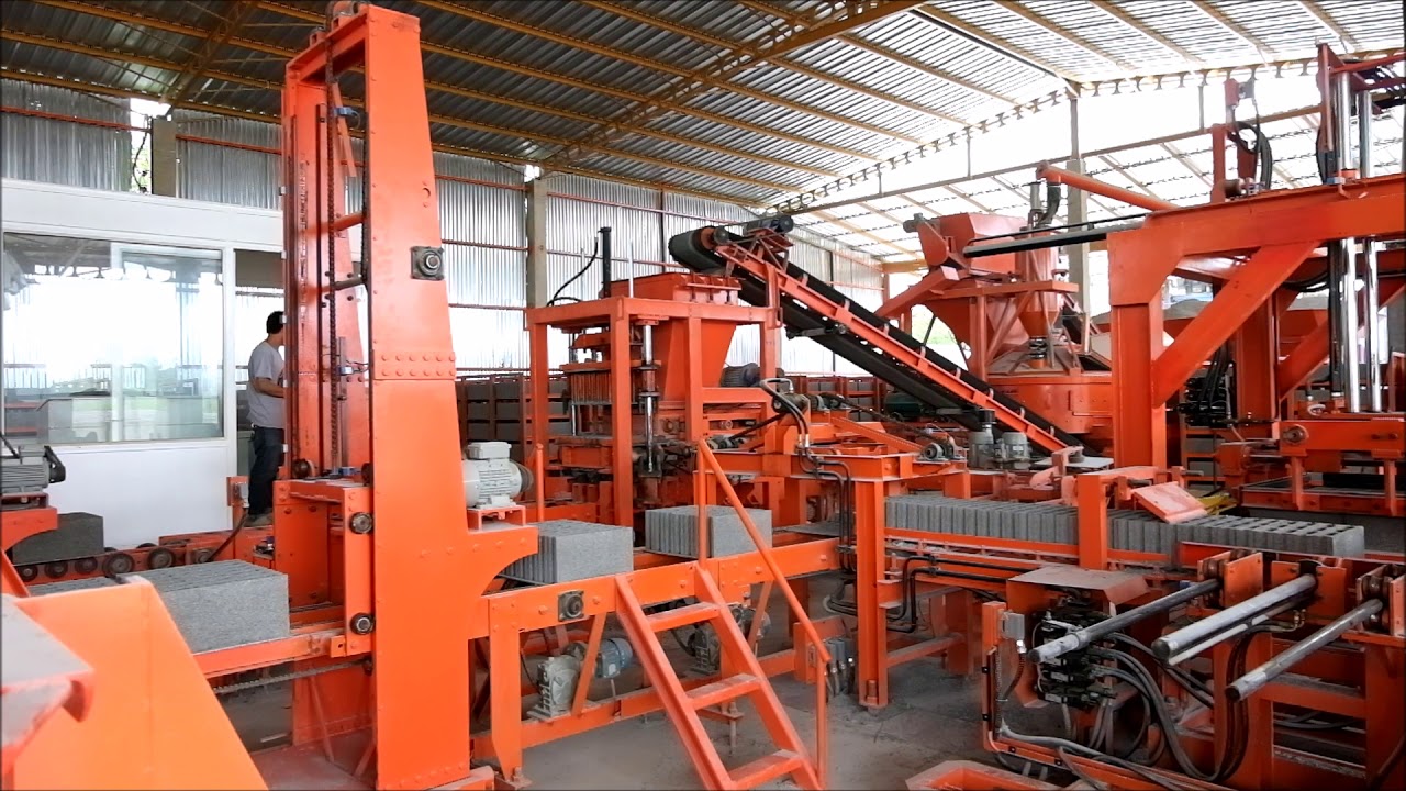 Block with Cubing Machine - YouTube