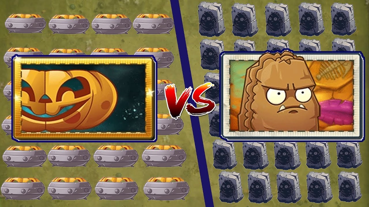 Mod New Plants " Pumkin "Vs Primal Wall-nut in Plants vs Zombies 2 ...
