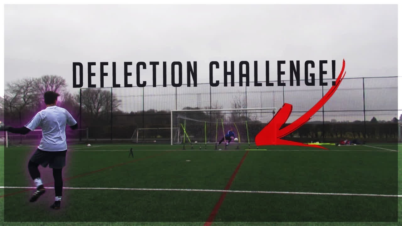 Goalkeeper Challenge - Deflections! Vs Hashtag Academy winner Scotty ...