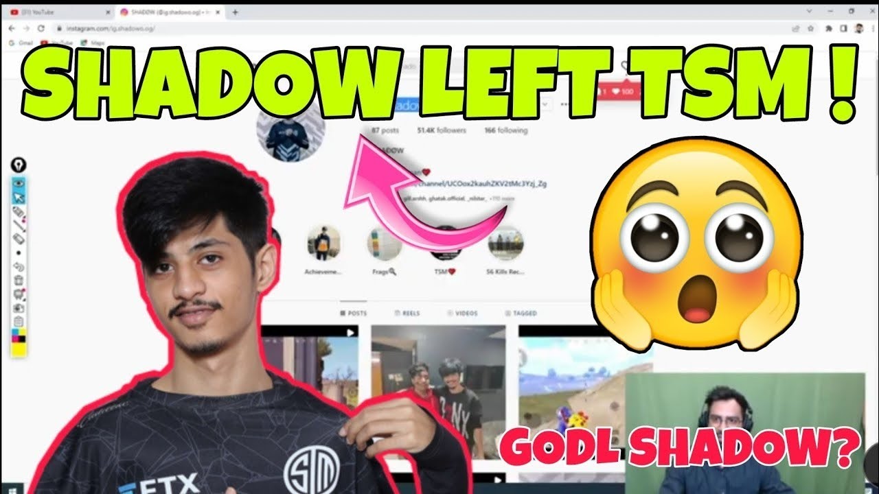 Shadow Left TSM !😱GodL Shadow🤫#shadow#godl#godltryout - YouTube
