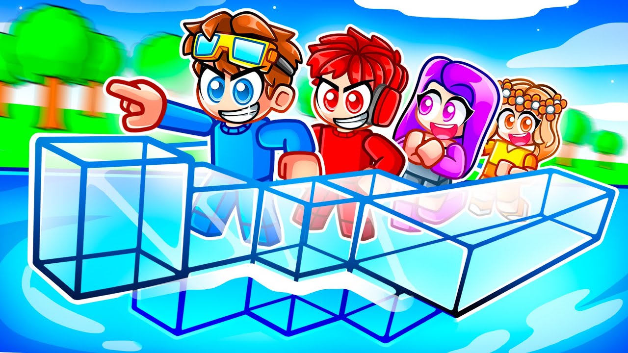 Driving an INVISIBLE BOAT in Roblox Build a Boat! - YouTube