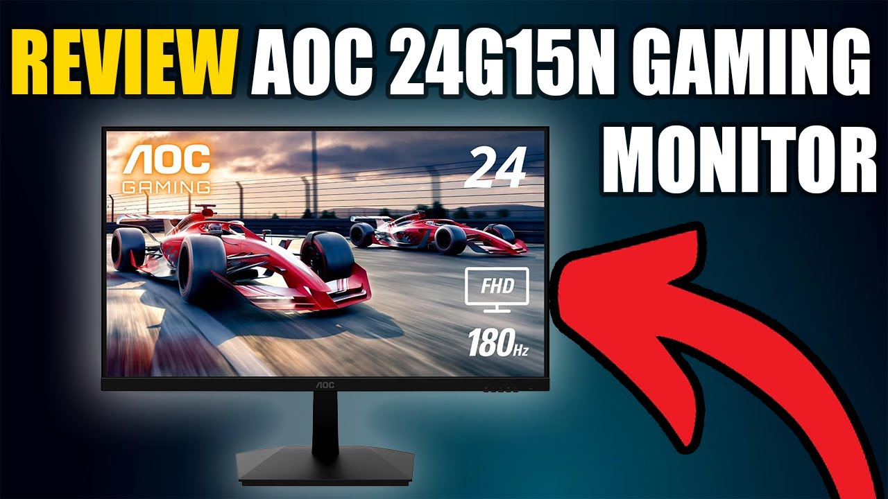 AOC 24G15N Gaming Monitor Review | 24 Inch, 1080p, 180Hz, 1ms | Best ...