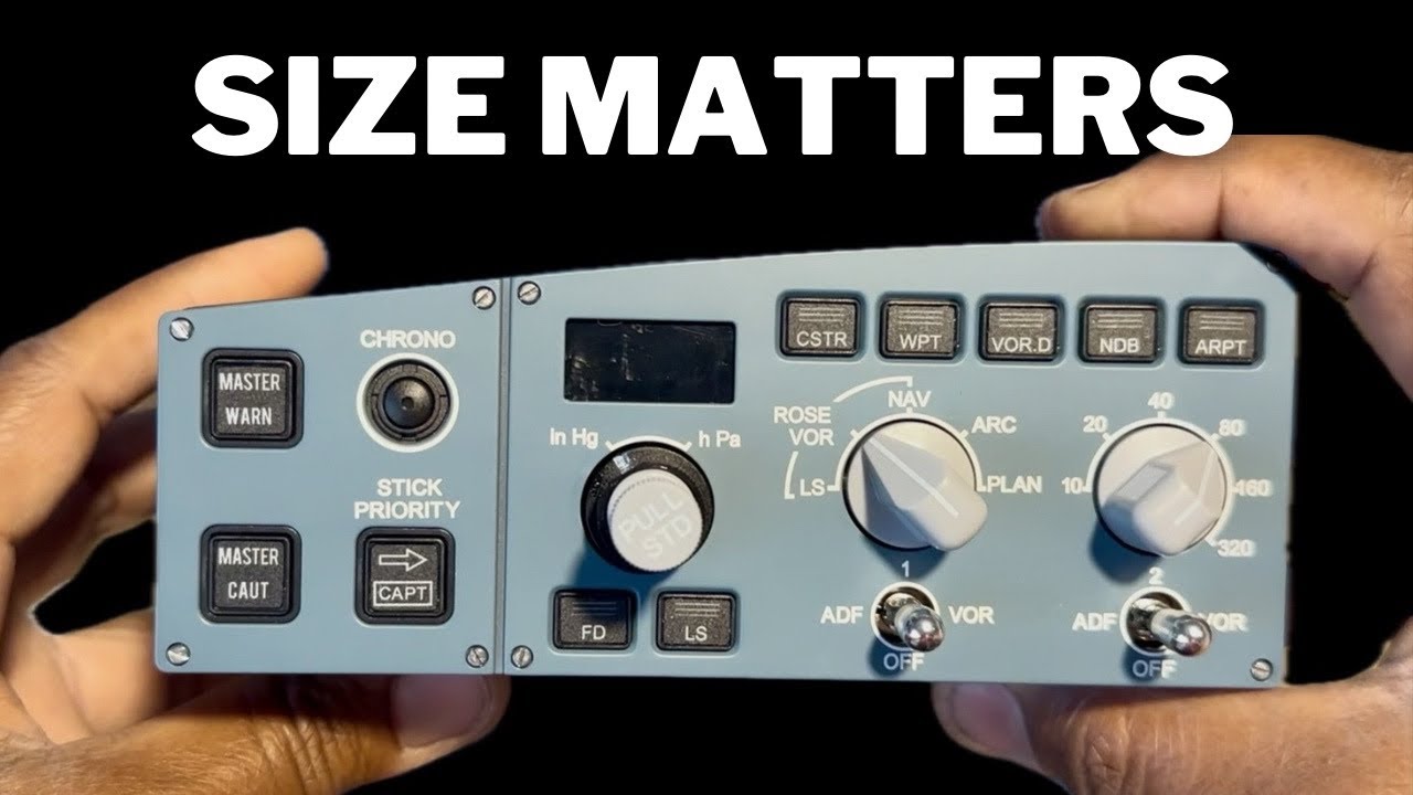 Small Scale EFIS and FCU from Wingflex - YouTube