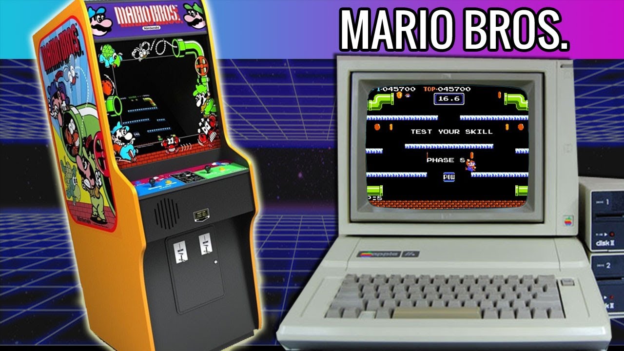 Mario Bros by Nintendo [1983] (Arcade/MiSTer) | Sprite Castle Plays ...