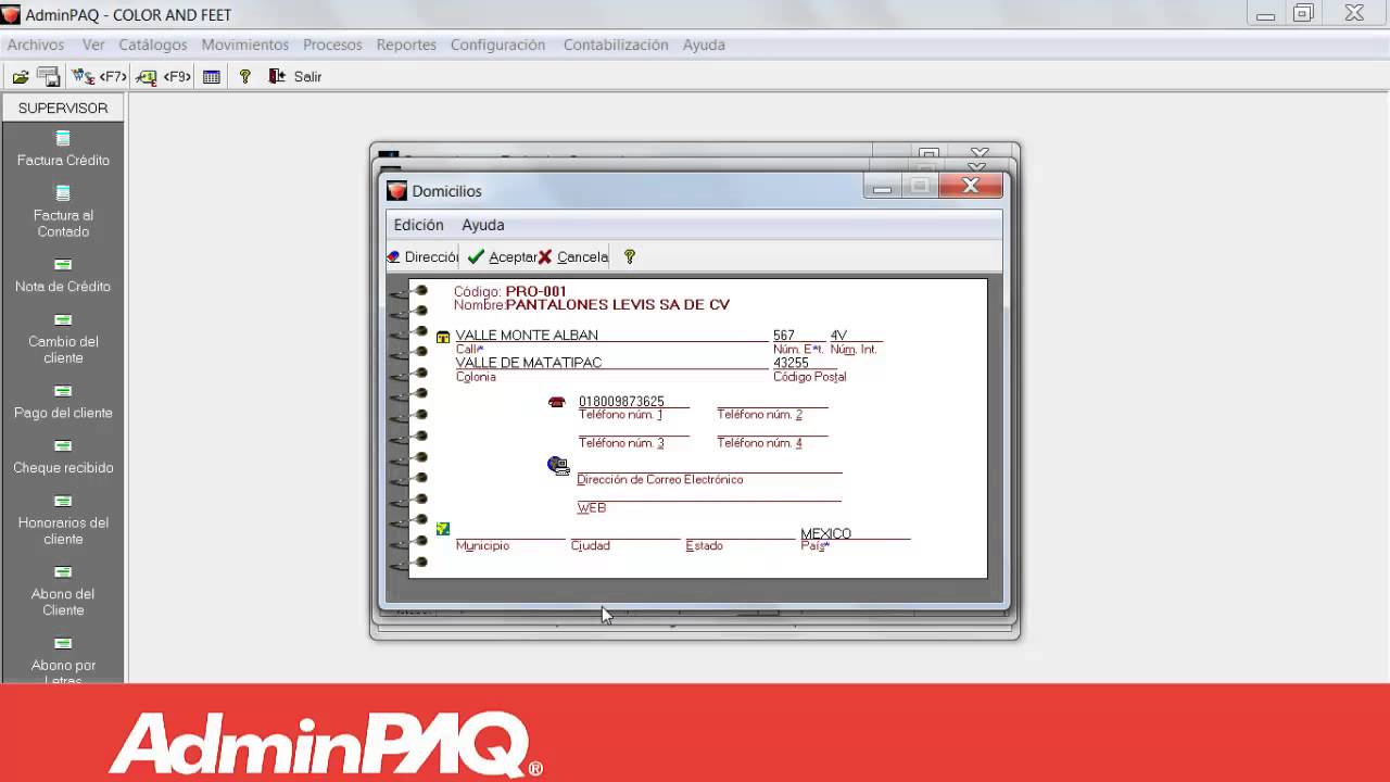 Tutorial "como crear una empresa con AdminPAQ" - YouTube