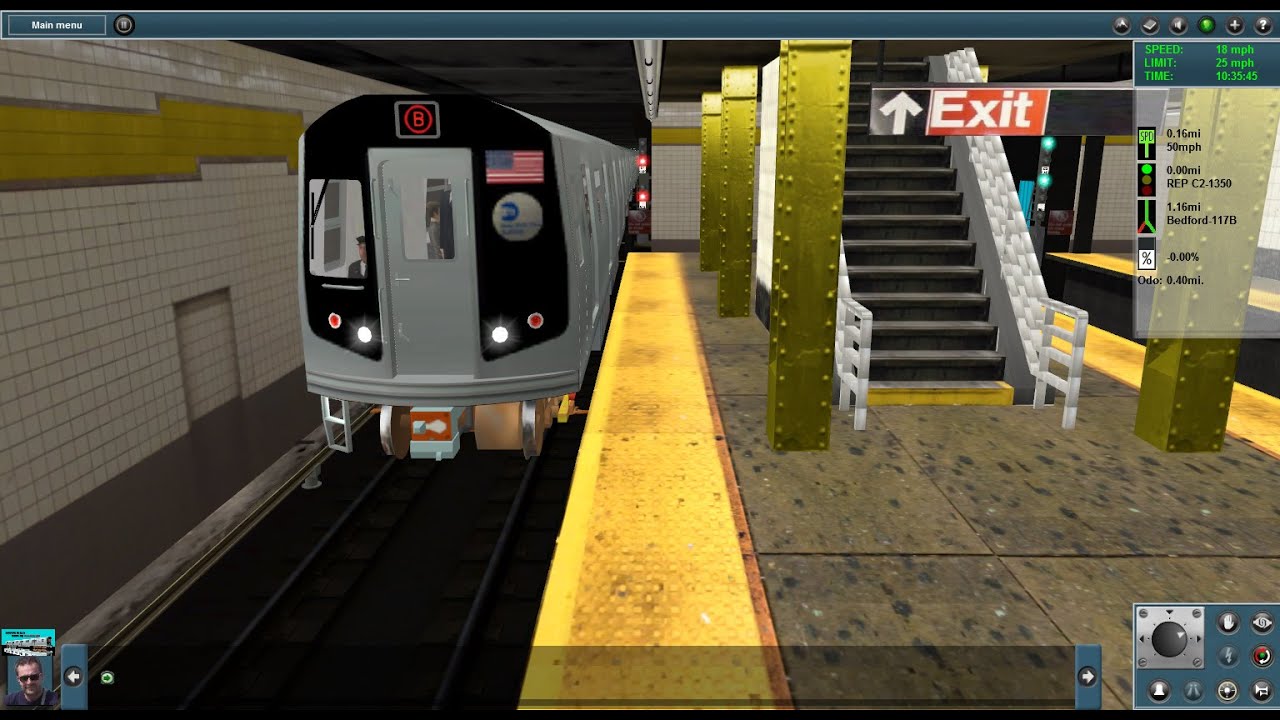 Trainz 12: R160 (B) Train (145 St - Bedford Park Blvd) - YouTube