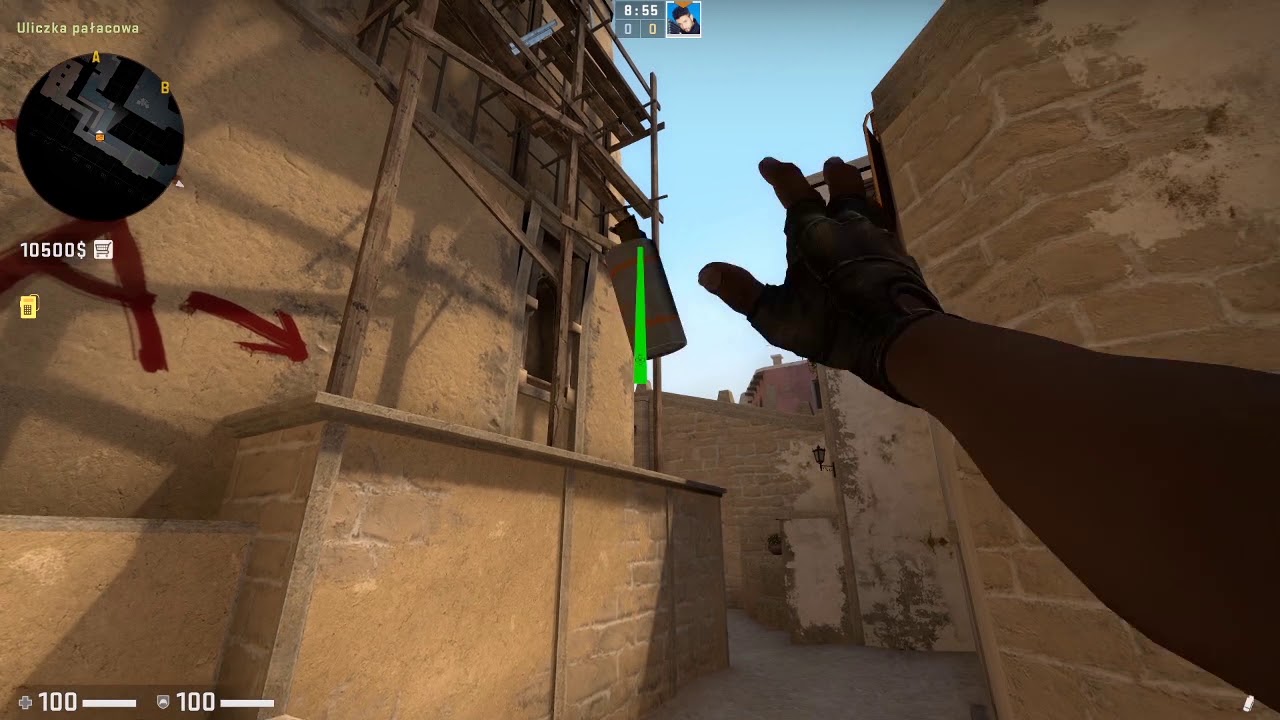 GRENADES TRAINING MIRAGE 2021 (commands in the description) - YouTube