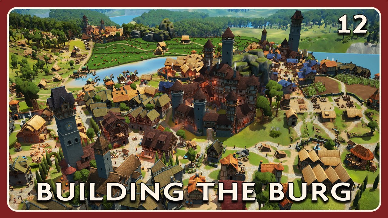 From NOTHING to MASSIVE Medieval City! Foundation Build Complete - YouTube