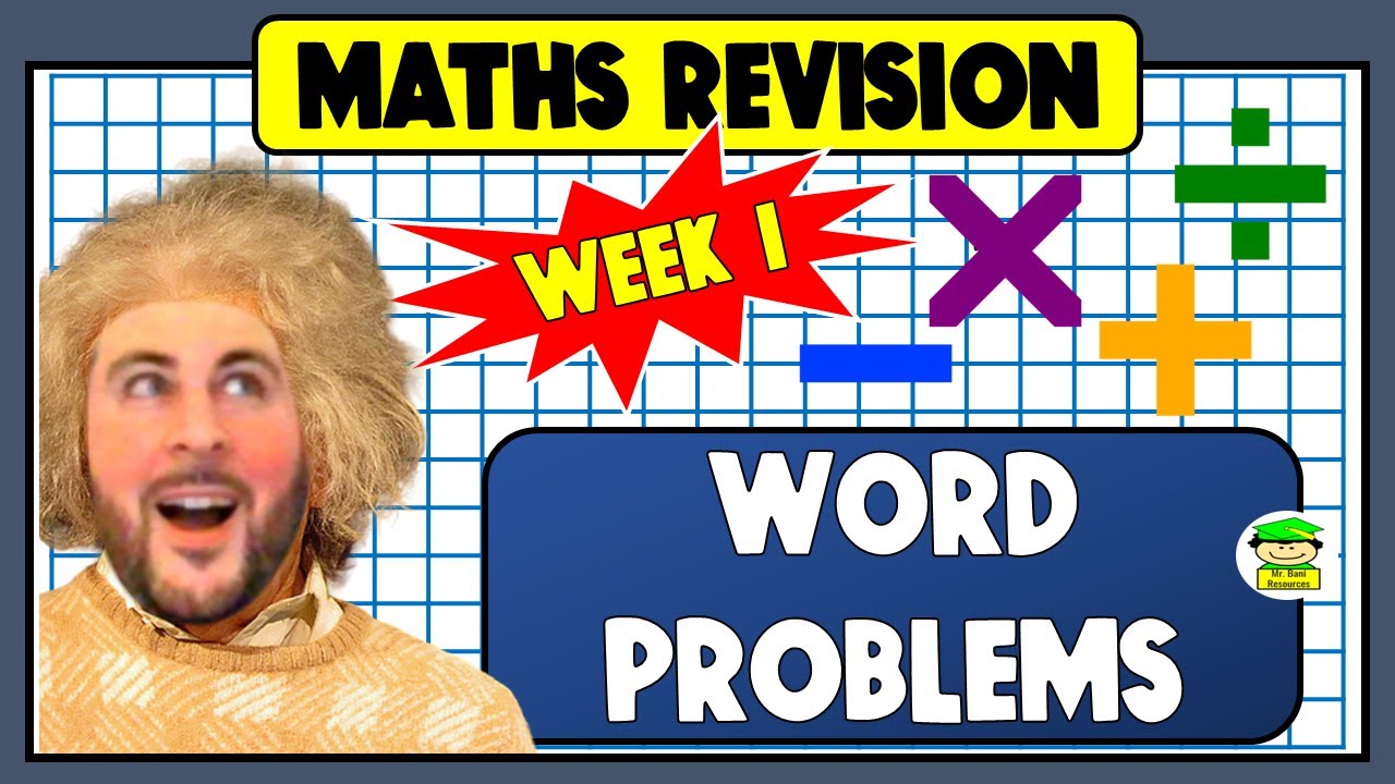 Word Problems Week 1 - YouTube