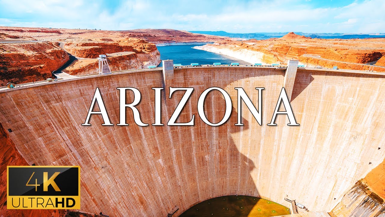 FLYING OVER ARIZONA (4K UHD) - Relaxing Music With Stunning Beautiful ...