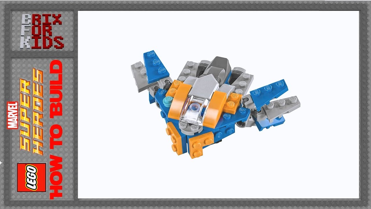 How to build - The Milano from LEGO set 30449 (2017) - Marvel Super ...