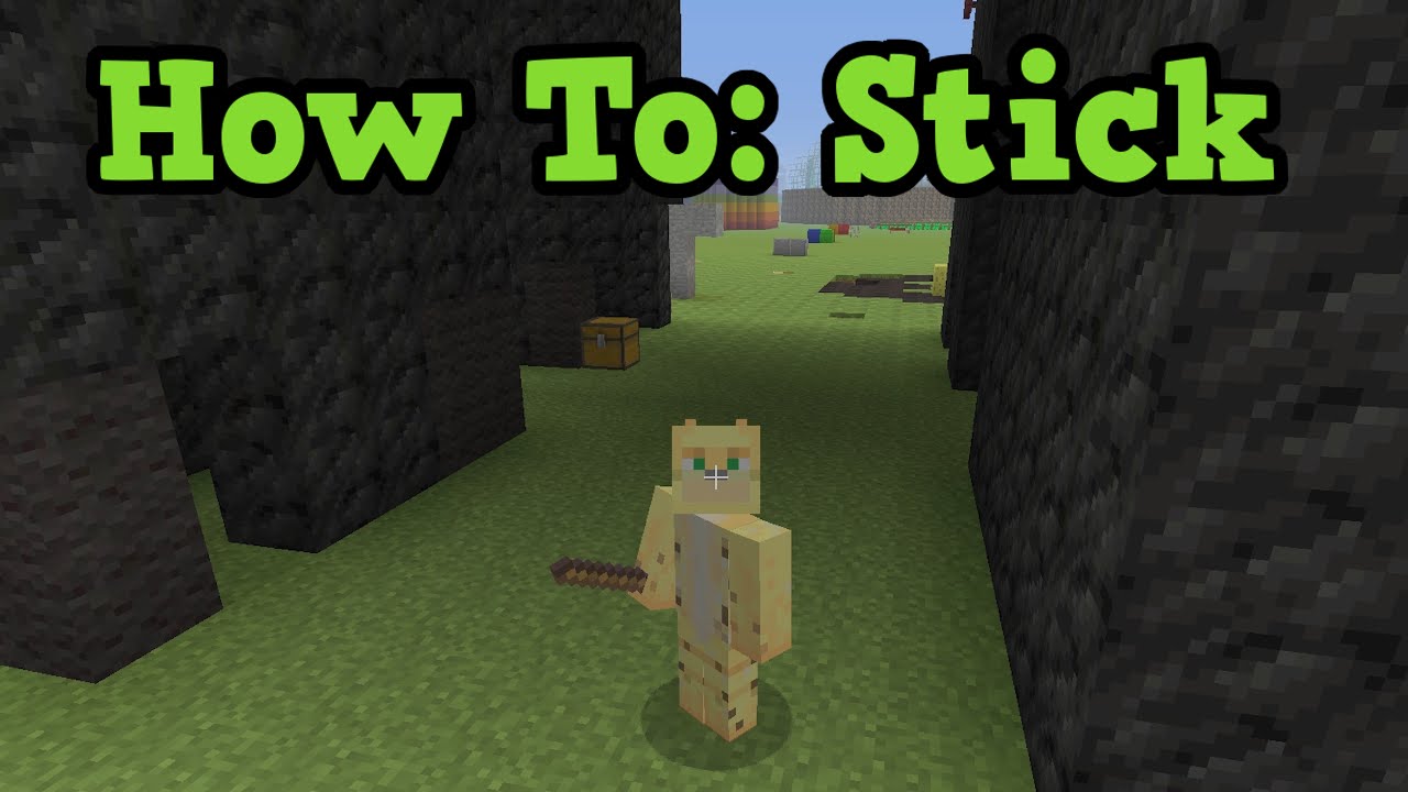 Minecraft Stick Weapon Guide - Xbox 360 / PS3 TU37 - YouTube