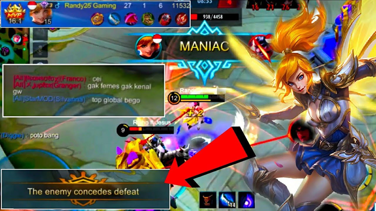 This Is How A Top Global Fanny Counter Hyper Carry Meta!! ENEMY AUTO ...