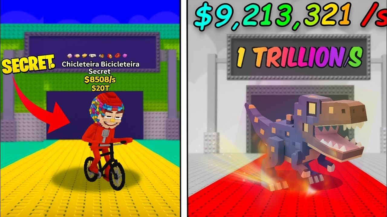 I did the strongest luck percentage x99 lucky secret! Roblox, steal ...