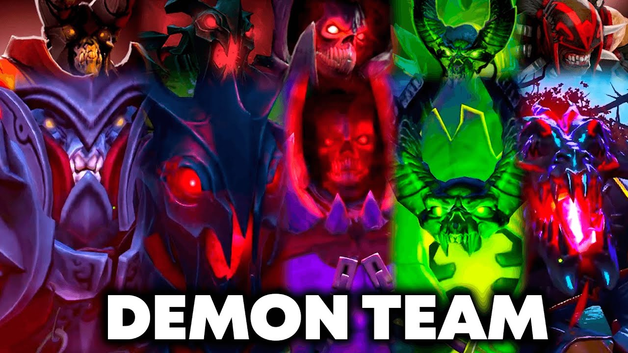 DEMON TEAM - ESPECIAL DE HALLOWEEN 🎃#DOTA2 #MEMES #GNOREN - YouTube