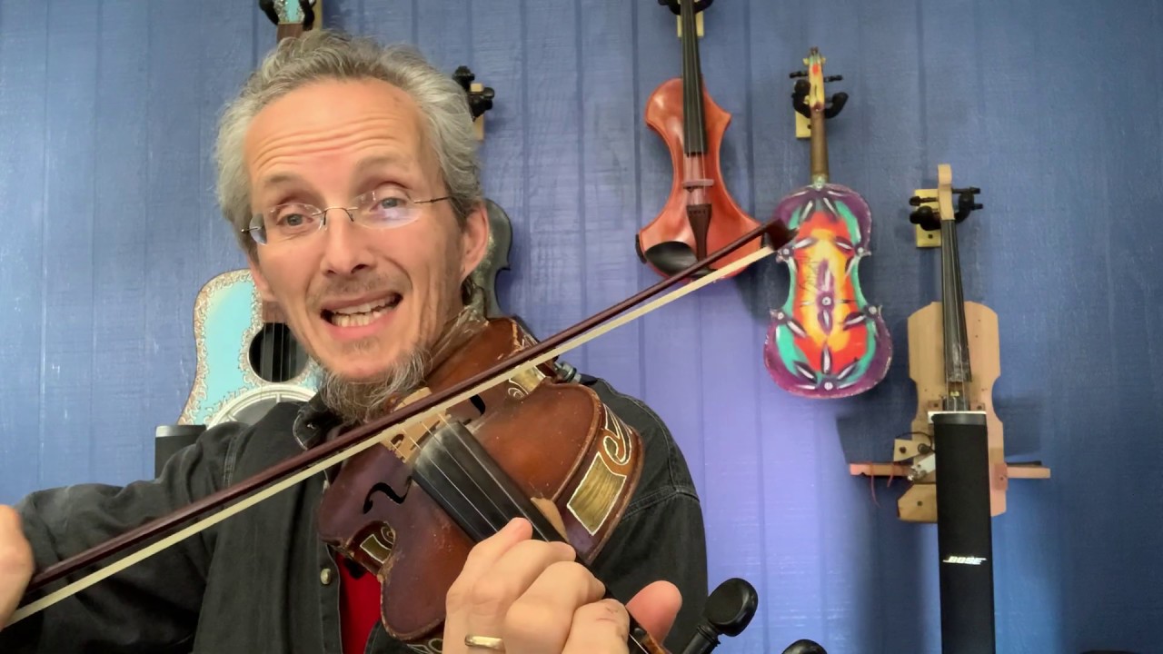 Fiddle Jam Rock n Blues A-Toodz (Etudes) E major examples - YouTube