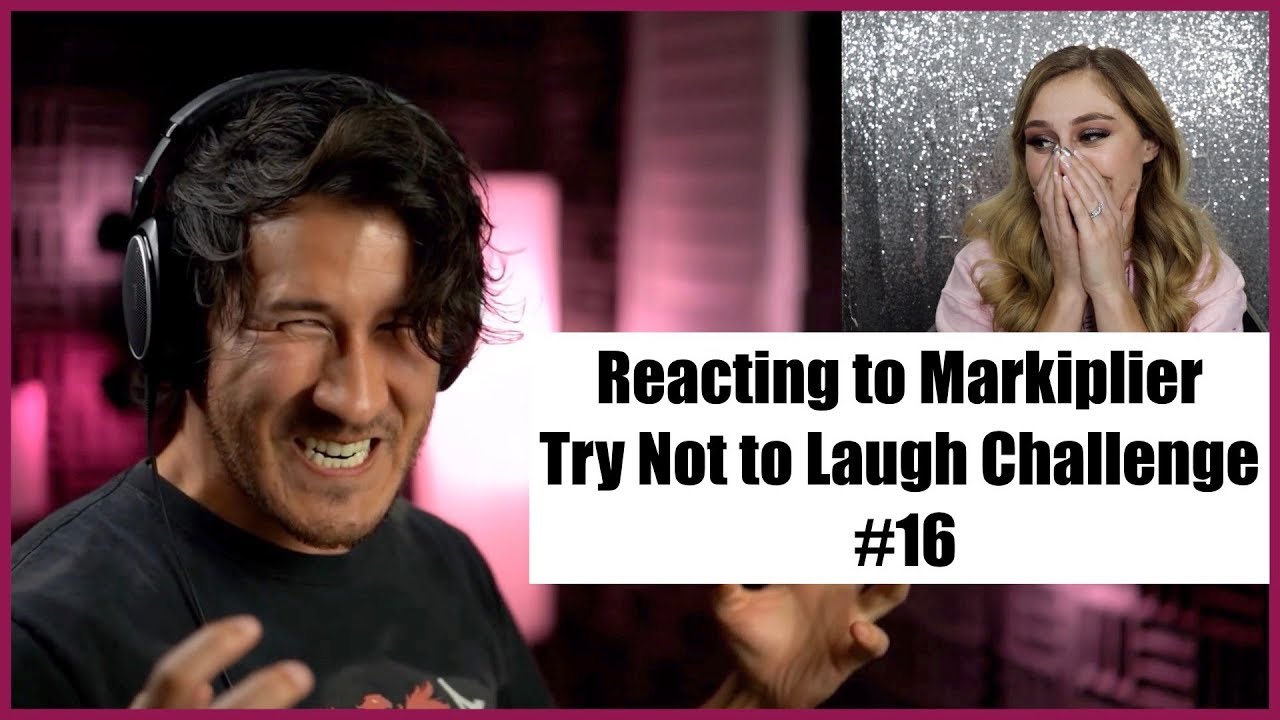 Reacting to Markiplier Try Not to Laugh Challenge #16 - YouTube