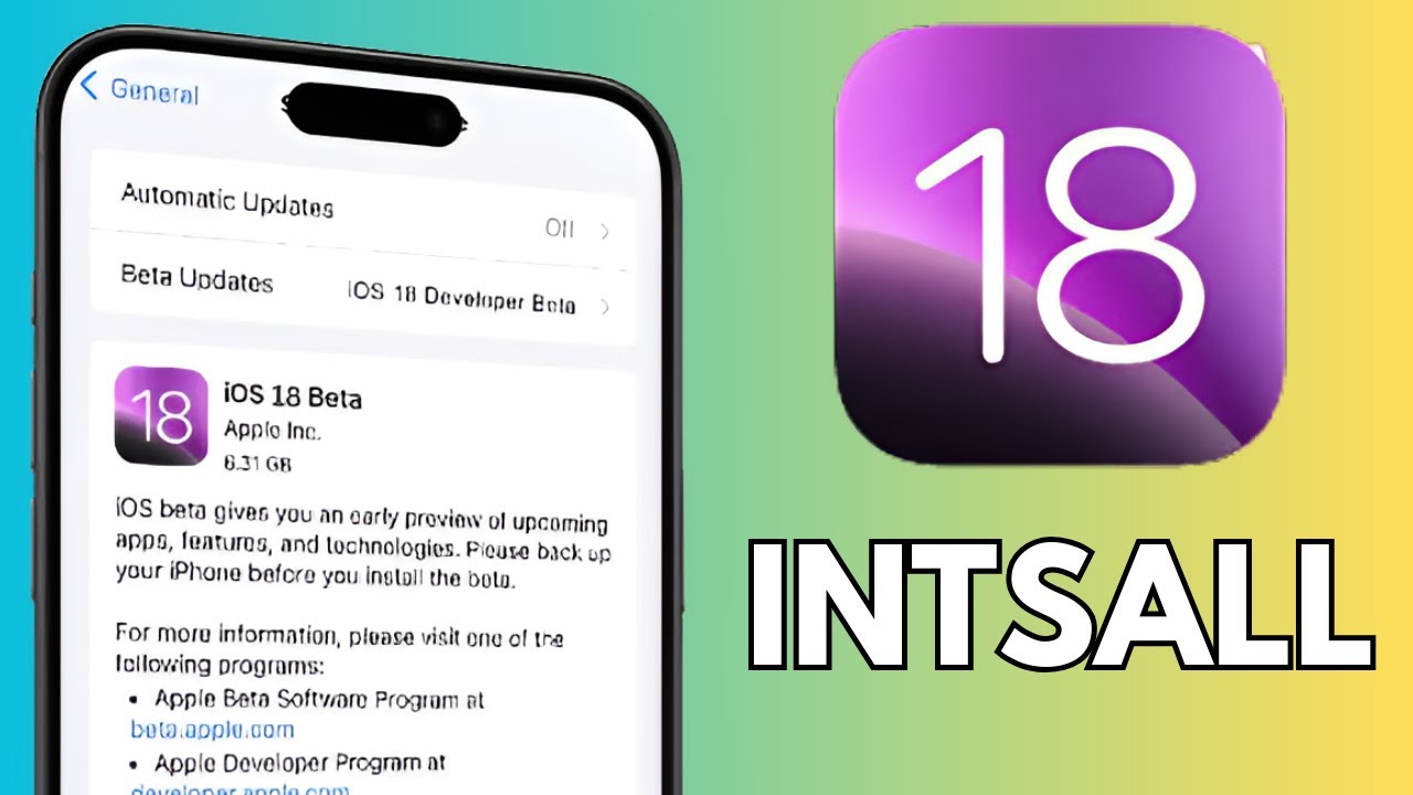 How to Install iOS 18 Beta on Your iPhone | iOS 18 Beta Update Released ...