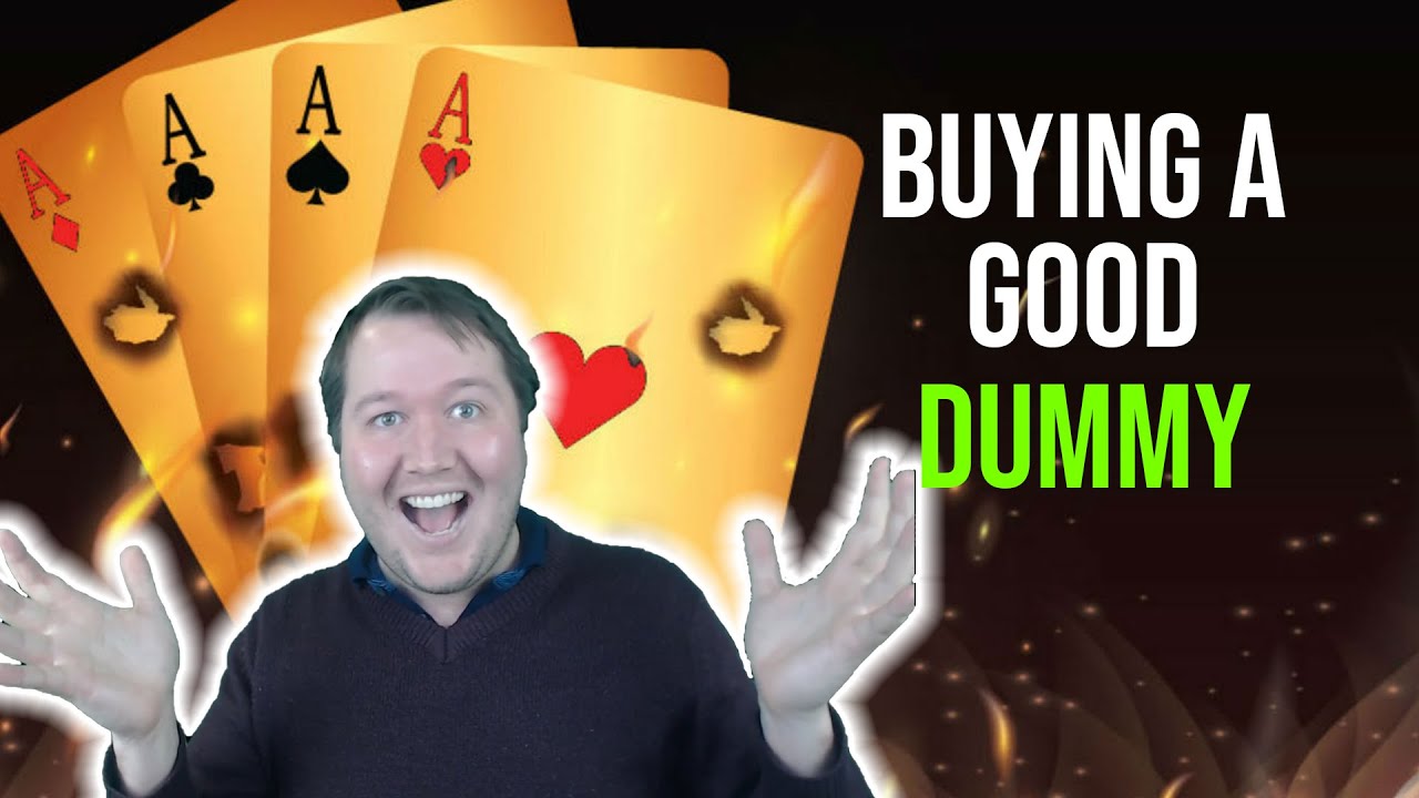 Buying A Good Dummy - Daily Celebrity Challenge - Into Bridge - YouTube