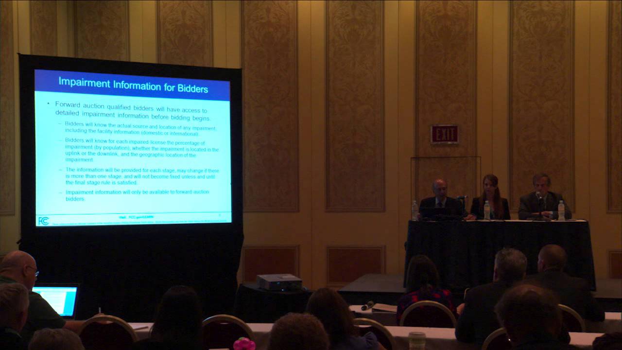 Full Panel: Bidding in Brief: A Walk-Through of the FCC's Incentive Auction Procedures - YouTube