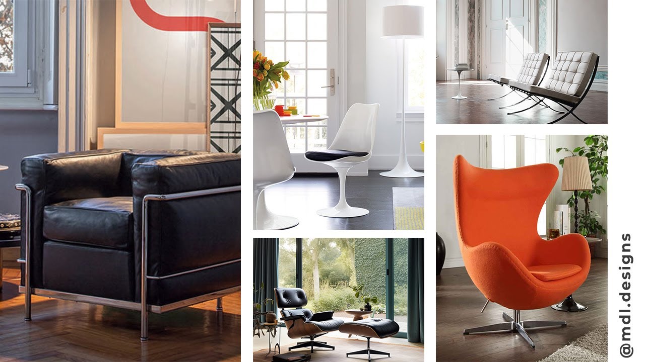 5 Architectural Chairs To Make Your Space Look Better - YouTube
